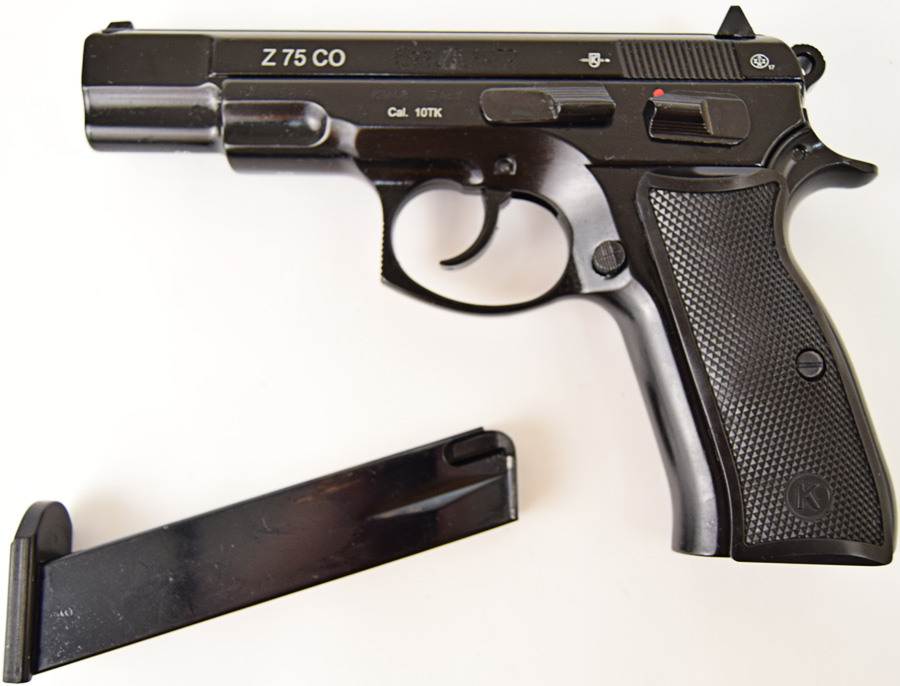 Пистолет Z75 CO (CZ 75, Курс-С) 10ТК охолощенный, OROTP_3329 купить в ...
